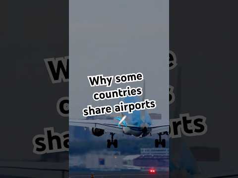 Why Do Some Countries Share Airports? Geneva’s Unique Setup Explained! ✈️