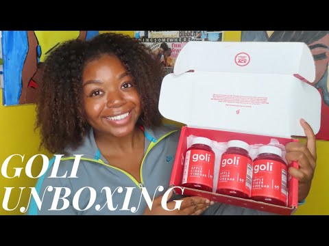 Goli - Apple Cider Vinegar Gummy Unboxing