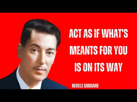 ACT AS IF WHAT,S MEANT FOR YOU IS ON ITS WAY || MOST POWERFUL SPEECH || LIMITLESS LIVING ||