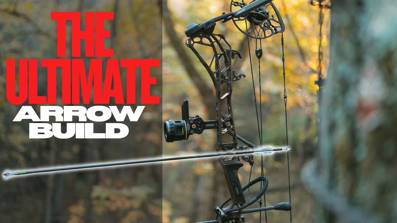 Building the ULTIMATE ARROW For Long Range Bow Hunting!