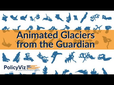 Animated Glaciers from the Guardian