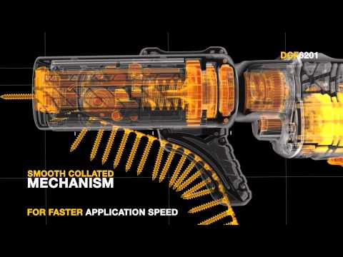 DEWALT® 18V XR BRUSHLESS COLLATED SCREWDRIVER - DCF620