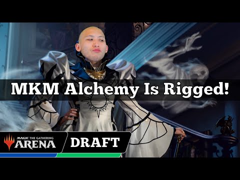 MKM Alchemy Is Rigged! | MKM Karlov Manor Alchemy Draft | MTG Arena