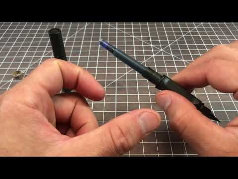 How to Install a Lamy Fountain Pen Cartridge