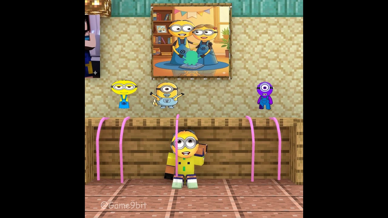 Help Sprunki Minion assemble the picture!