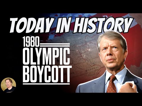 U.S. BOYCOTTS Moscow Olympicsβ | Today in History (1980)