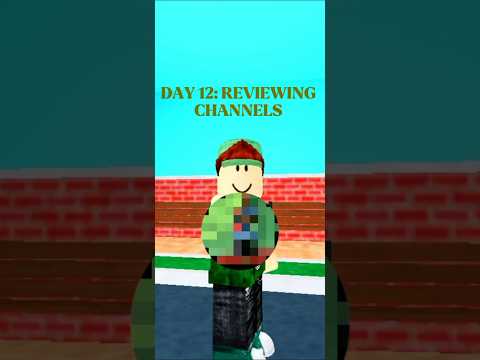 DAY 12: REVIEWING CHANNELS #shorts @VibeWithJoshua_