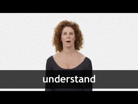 How to pronounce UNDERSTAND in American English