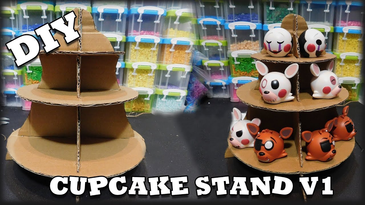 DIY:  Cupcake Stand V1 (Cardboard)