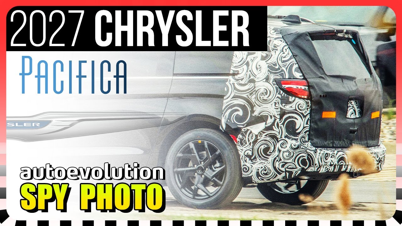2027 Chrysler Pacifica Spotted With Halcyon Cues To Capitalize on the ...