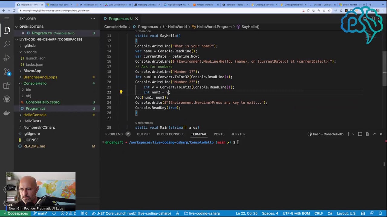 52wks-NET-Console-App-Github-Codespaces