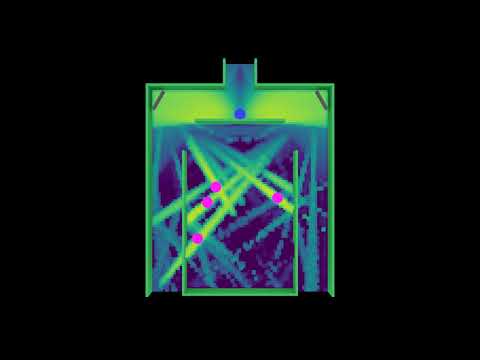 Multi-agent Reinforcement Learning (MARL) Reflectors for 4 Mobile Users in a Conference Room - 1