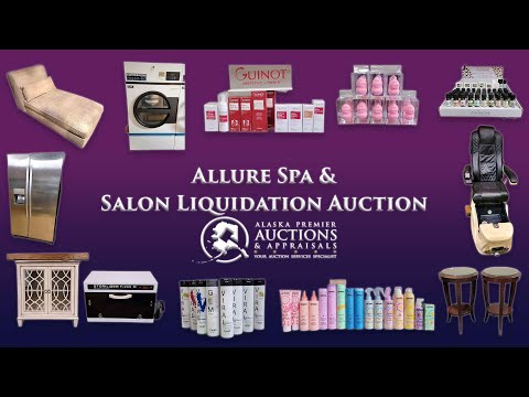 Allure Spa & Salon Liquidation Auction