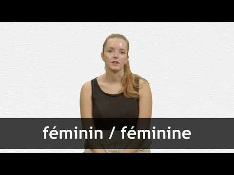 English Translation of “FÉMININ” | Collins French-English Dictionary