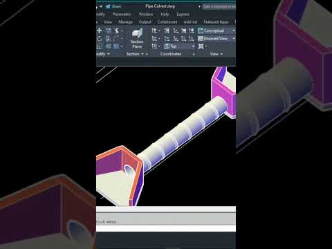 How to model a pipe culvert