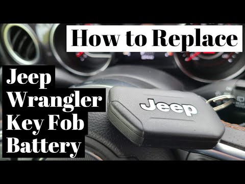 How to Replace 2021 Jeep Wrangler Key Fob Battery | JL