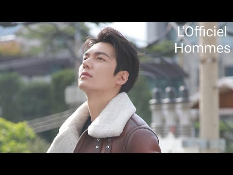 Behind-the-Scenes of Lee Min Ho's Photoshoot for L'Officiel Hommes YK Edition