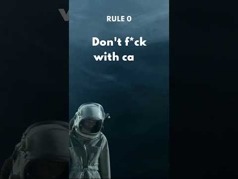 Rule #0: Don't f*ck with cats