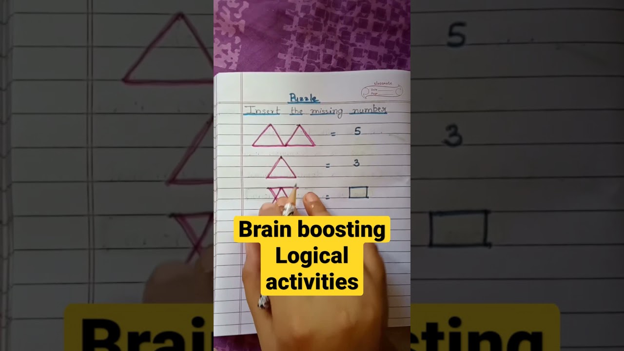 brain boosting activities। brain boosting activities for 6 year olds।brain teaser activities।