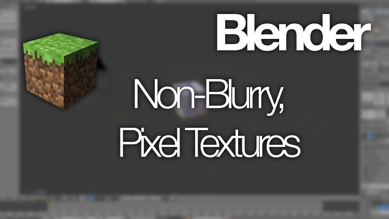 [Blender] Pixel Textures in Cycles