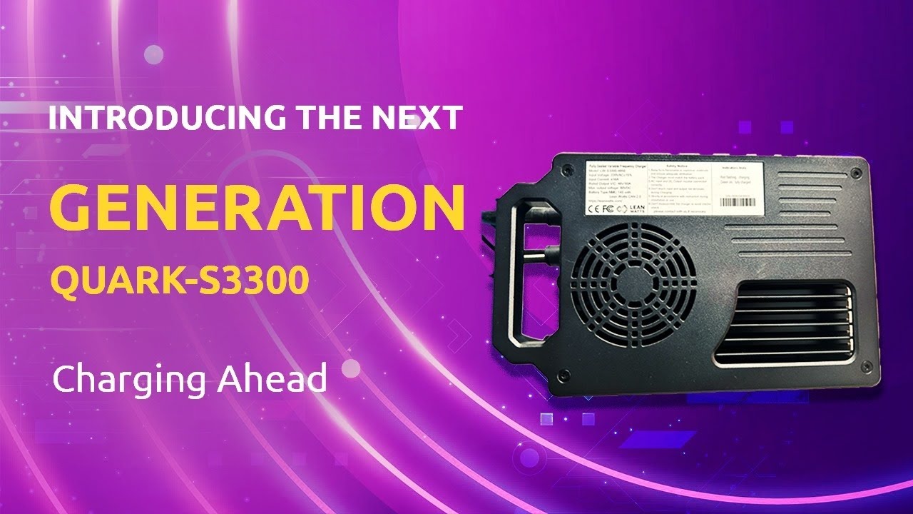 Meet the future of EV charging: Quark-S3300 by Leanwatts.