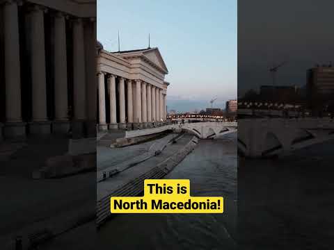 North Macedonia 🇲🇰 and Skopje! #travel #balkans #adventure #dhakatodakar #macedonian