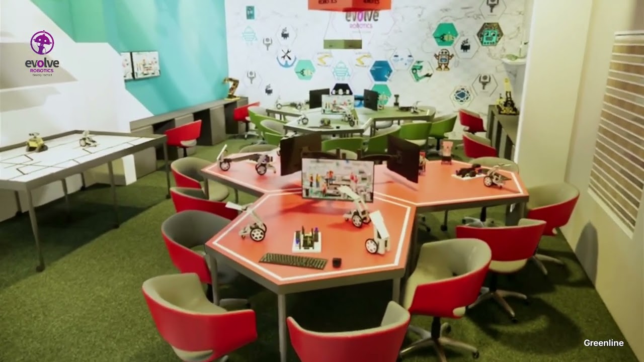 EVOLVE ROBOTICS  ||  EVOLVE INFINTY AI/VR ROBOTICS LAB FOR SCHOOLS || A STEP BEYOND STEM EDUCATION