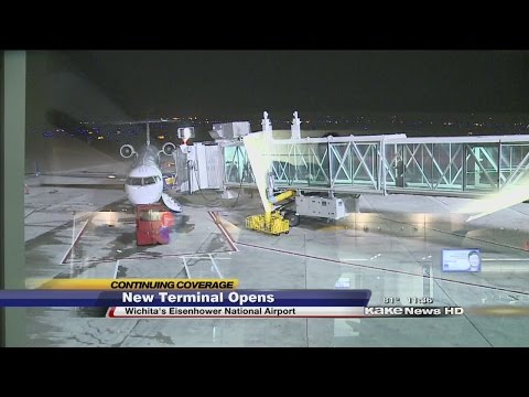 New terminal at Eisenhower airport officially opens