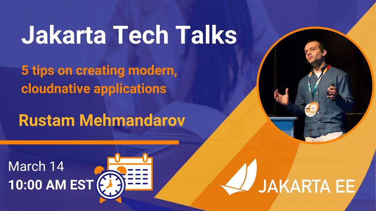Jakarta Tech Talk - 5 tips on creating modern, cloud-native applications