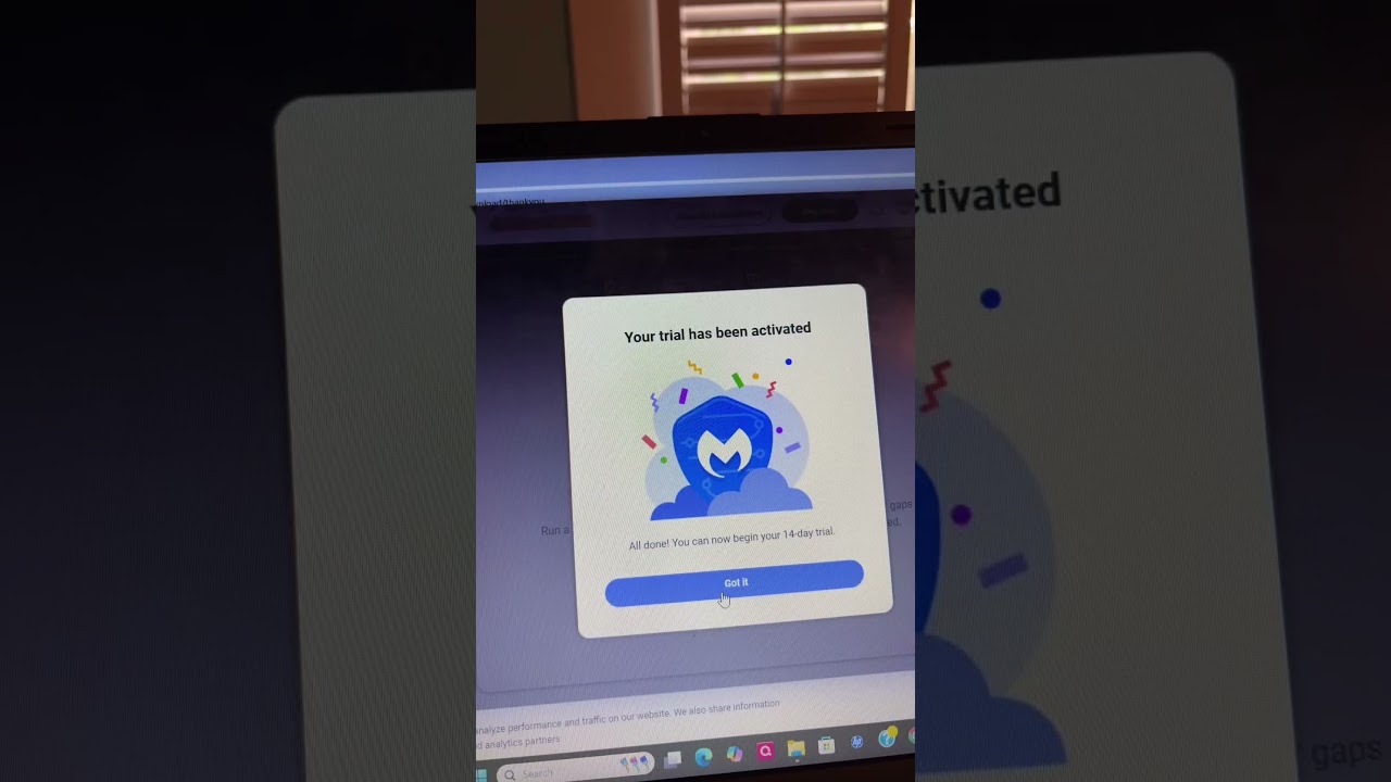 Removing a virus that other AV’s may have missed, for free, with Malwarebytes. #antivirus #laptop
