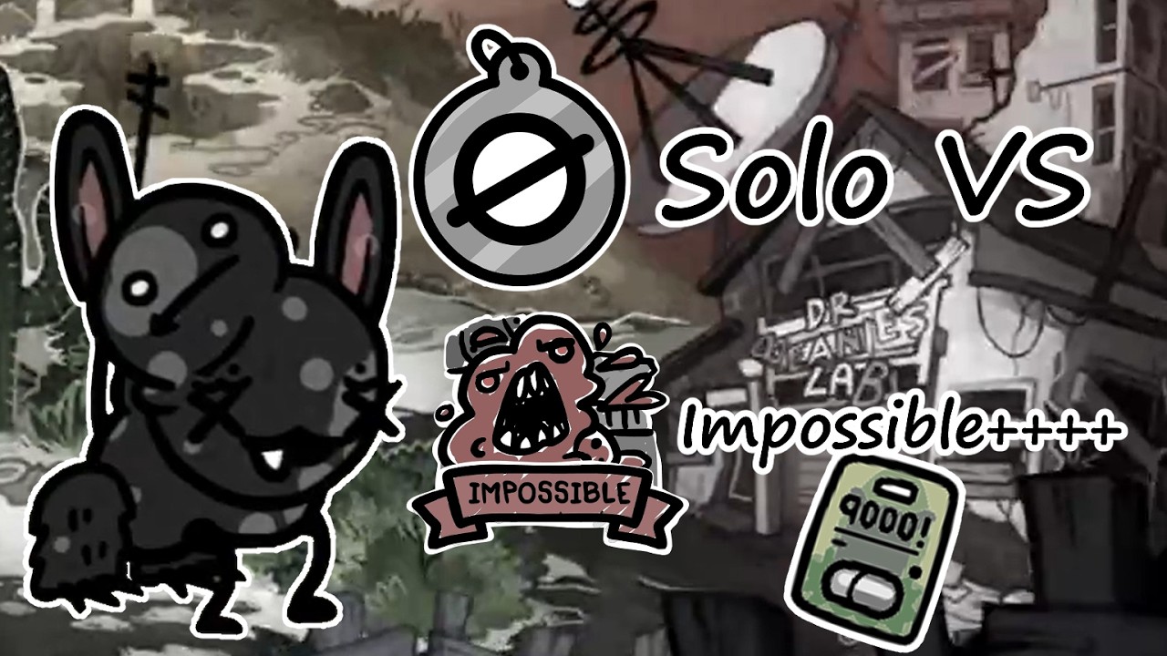 How I Beat Impossible 5 With A Single Collarless Cat In Mewgenics