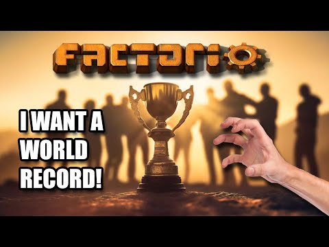 My journey to World Record in Factorio 100%