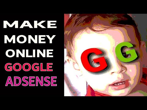 Make Money Online With Google Adsense - 1000 Dollars a MONTH