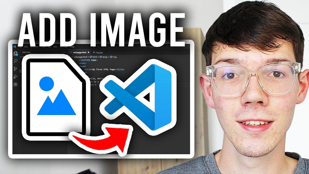 How To Add Image In HTML In VS Code - Step By Step