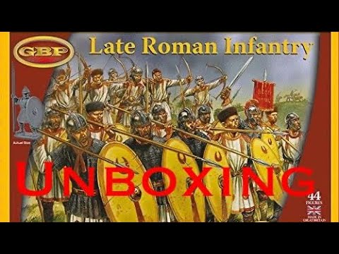 Gripping Beast Late Roman Infantry Unboxing