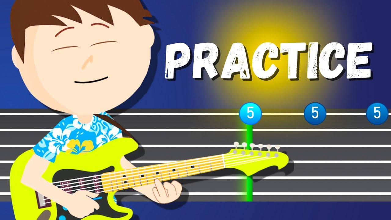 Guitar Lesson for Kids - Episode 5 - Practice #guitar #kids