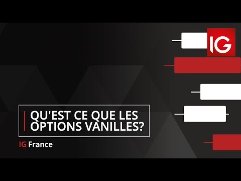 Qu'est ce que les options vanilles?