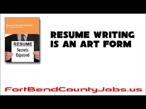 Fort Bend County Jobs .us will give you this resume book for FREE!