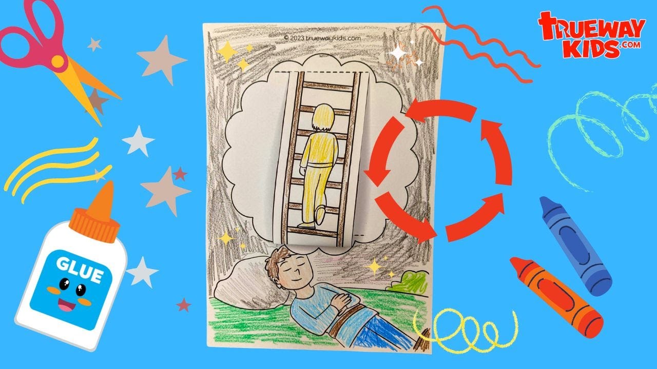 Jacob Dream - Easy Bible craft for kids