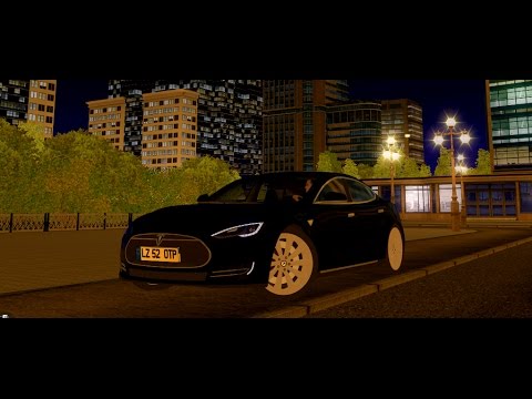 Steam Community :: Video :: City Car Driving - Tesla Model S Night ...