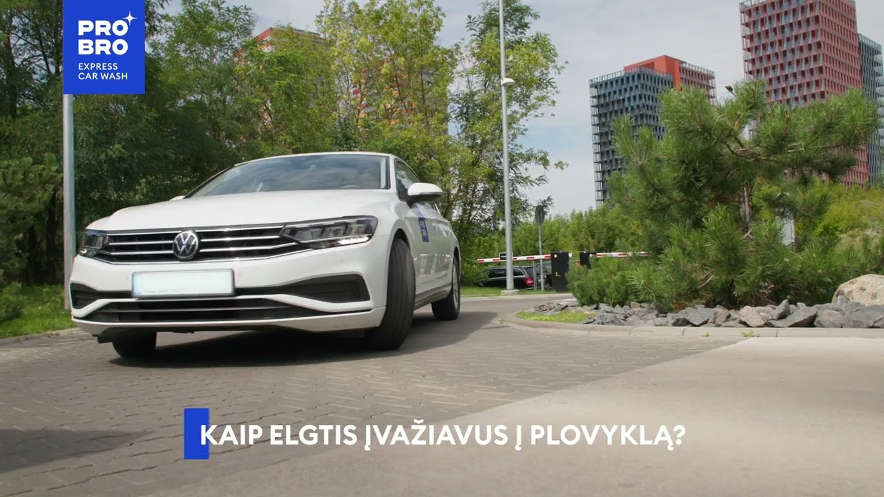 „PRO BRO Express“ tunelinės plovyklos naudojimosi instrukcija