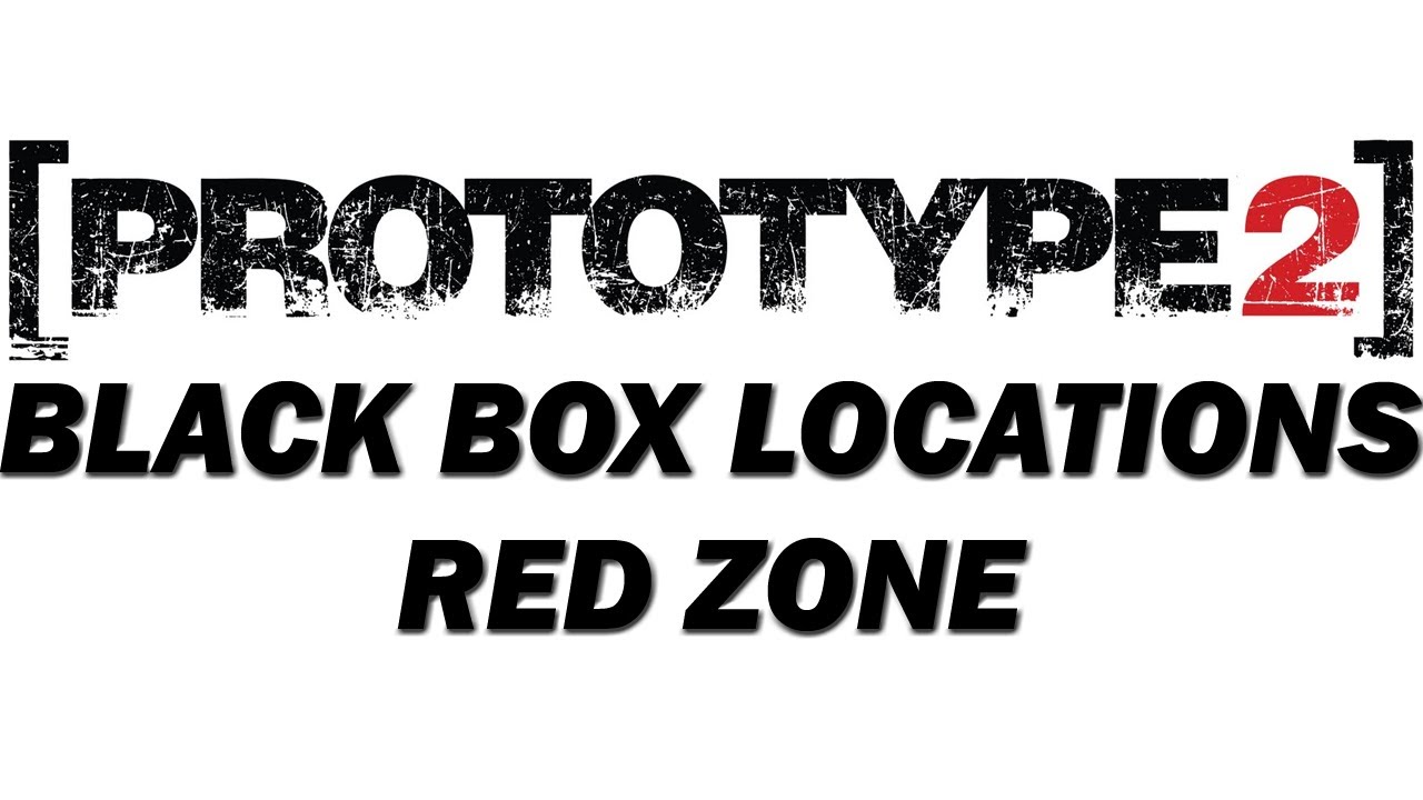 Prototype 2 Collectibles Walkthrough - Black Box Locations in Red Zone