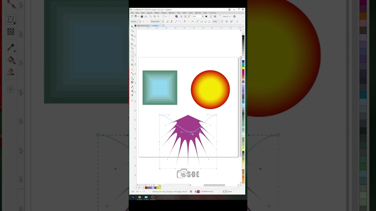 CorelDRAW Blend Tool Tutorial | Simple Trick to Create Stunning Effects