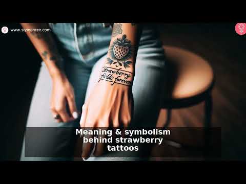Top 25 Strawberry Tattoo Ideas: Ultimate Ink Inspiration