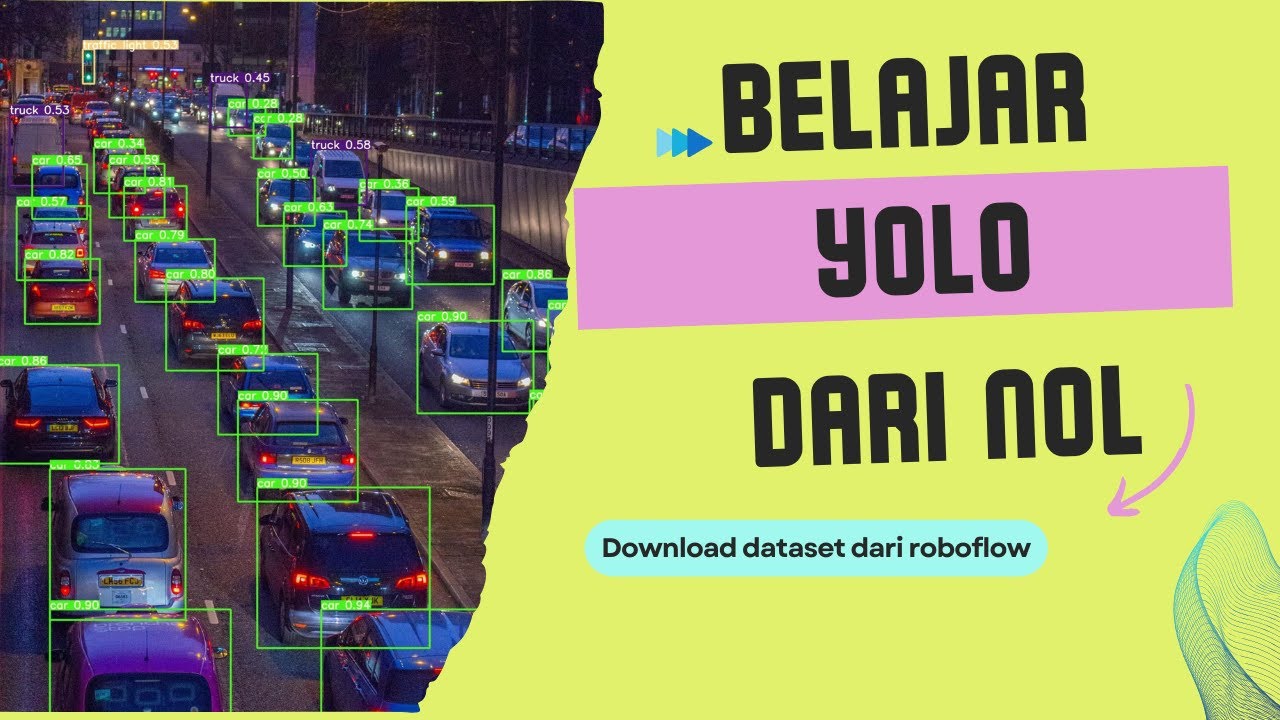 Learn YOLO from Zero - Download dataset from roboflow