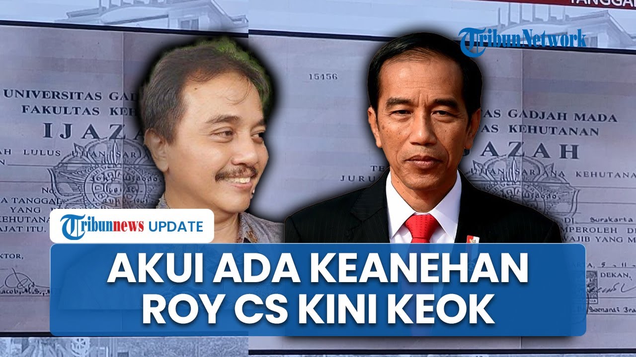 Roy Suryo Ungkap Kejanggalan Terkait Pemeriksaan Ijazah Jokowi, Kini ...