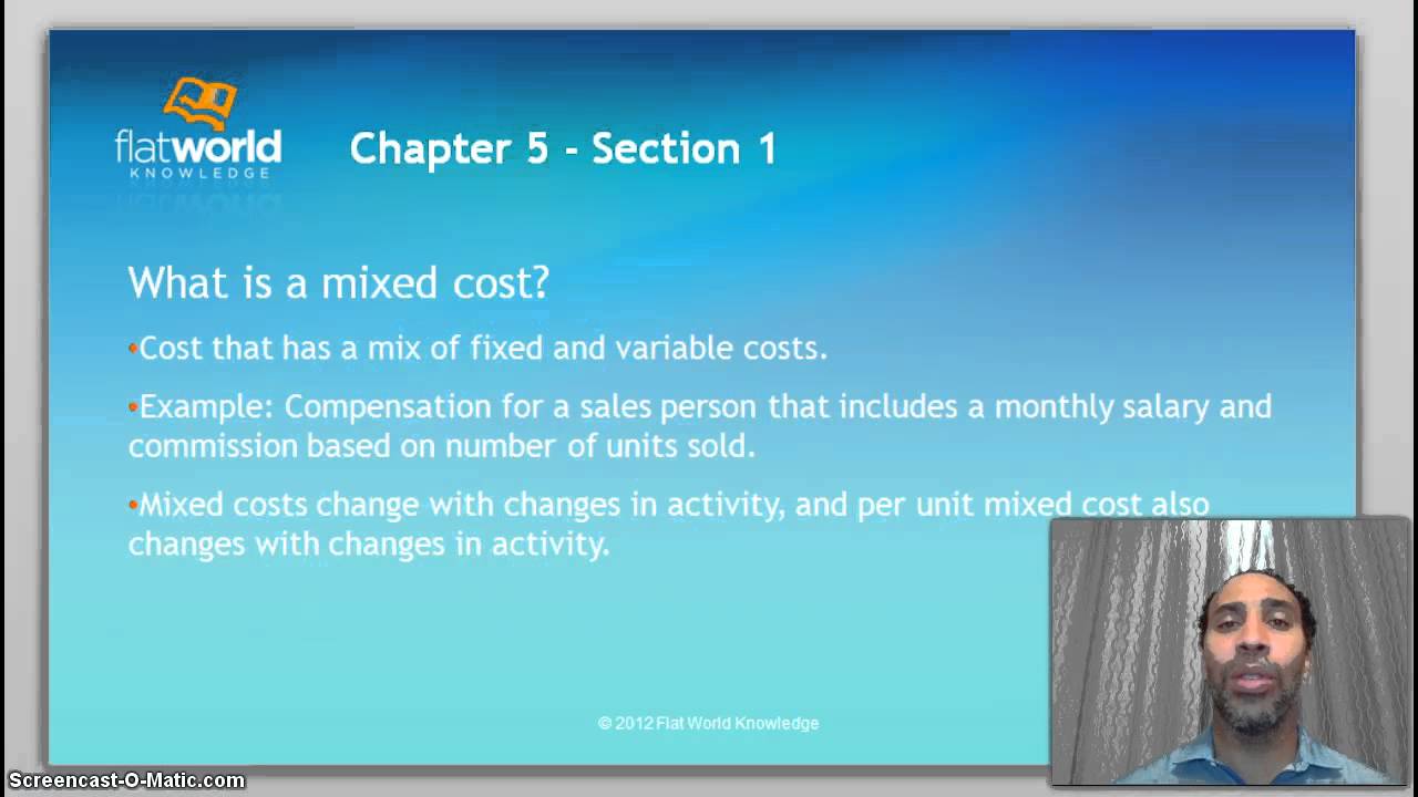 Managerial Accounting - Chapter 5 Lecture - Part I