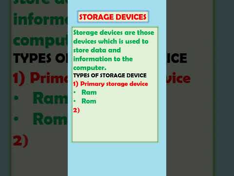 what is storage device | storage device #computer#shorts #viral#trending