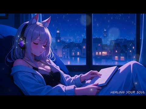 [Sueño profundo] Música Relajante con Sonidos de Lluvia Aliviar el Estrés, Ansiedad y Insomnio