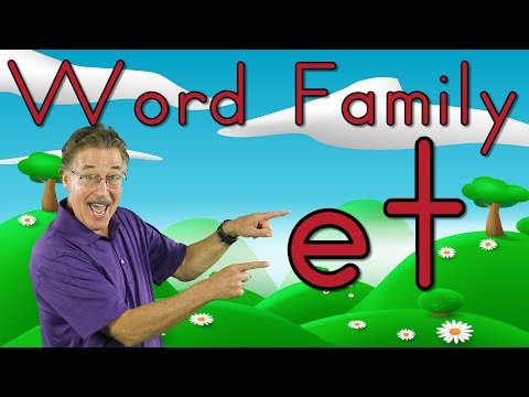 Word Family -et | Phonics Song for Kids | Jack Hartmann